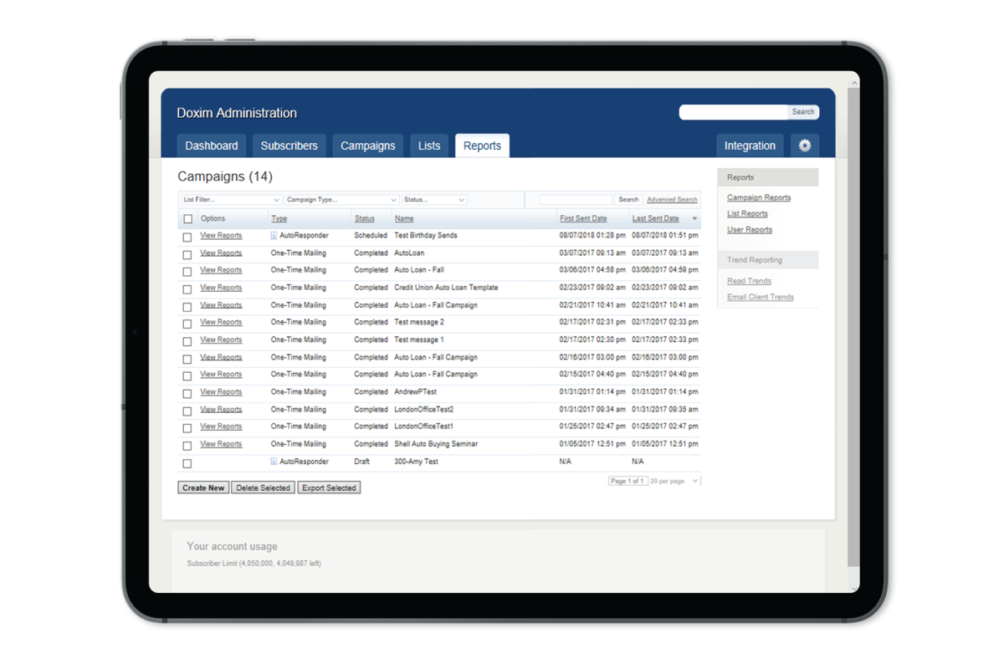 Email Marketing | Doxim