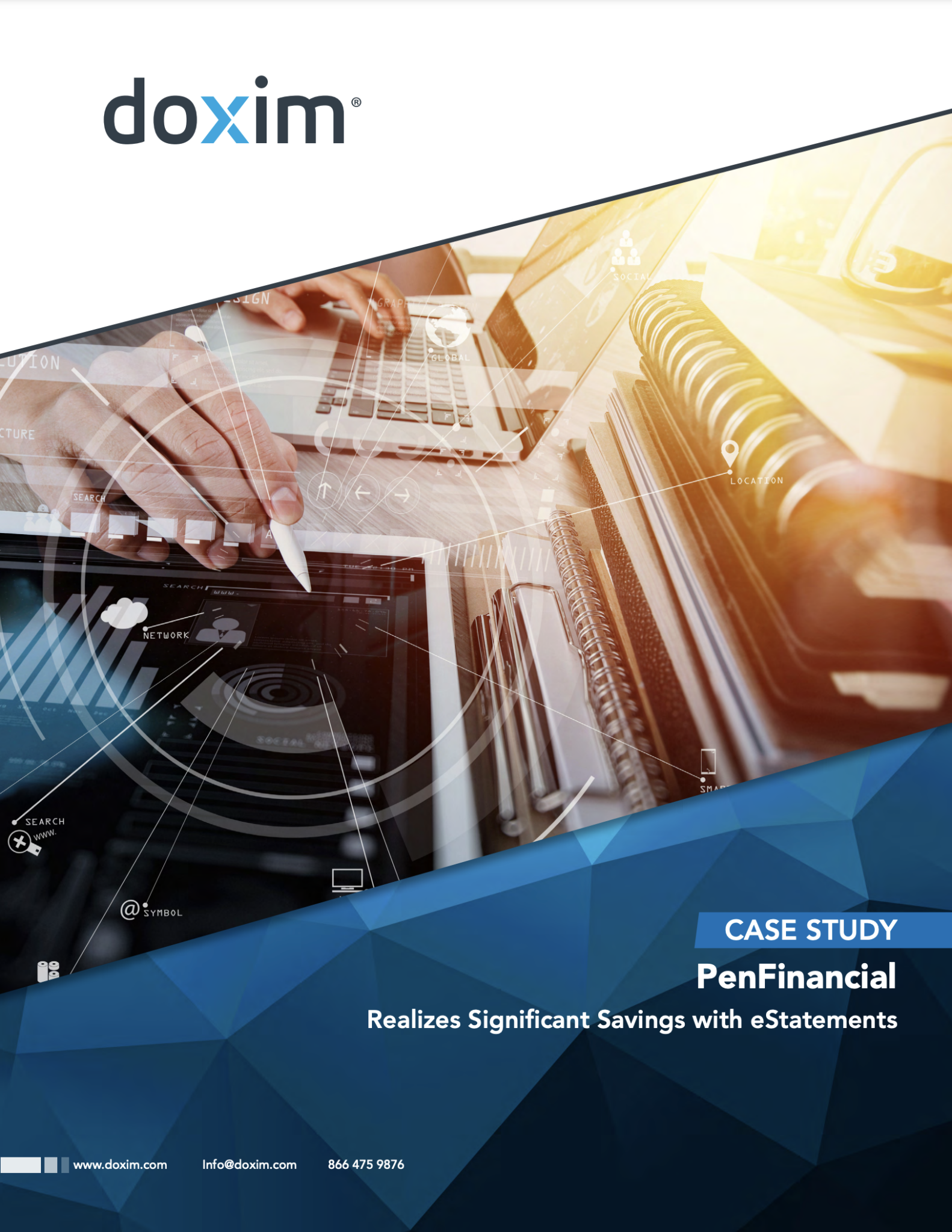 Case Studies show how Doxim solved its client's challenges