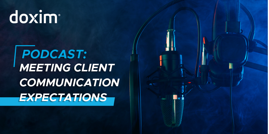 How to meet client communications expectations - podcast