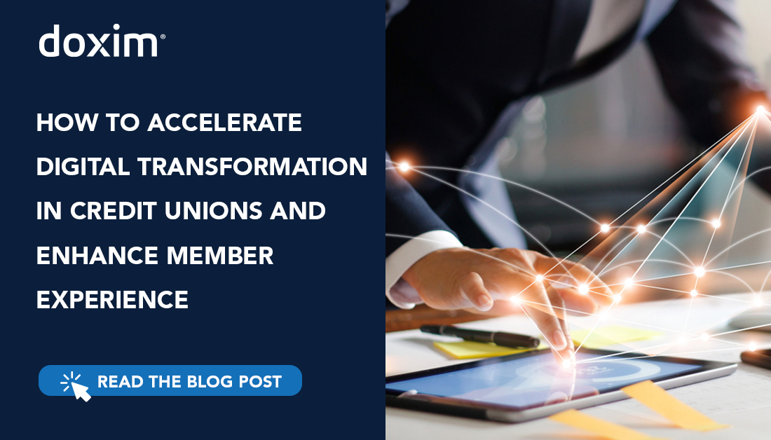 How to accelerate digital transformation in credit unions